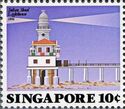Stamp: Sultan Shoal,1896 (Singapore(Lighthouses) Mi:SG 403y,Sn:SG 397 ...