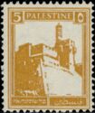 Stamp: Citadel, Jerusalem (Palestine - British Mandate(Definitive Issue ...